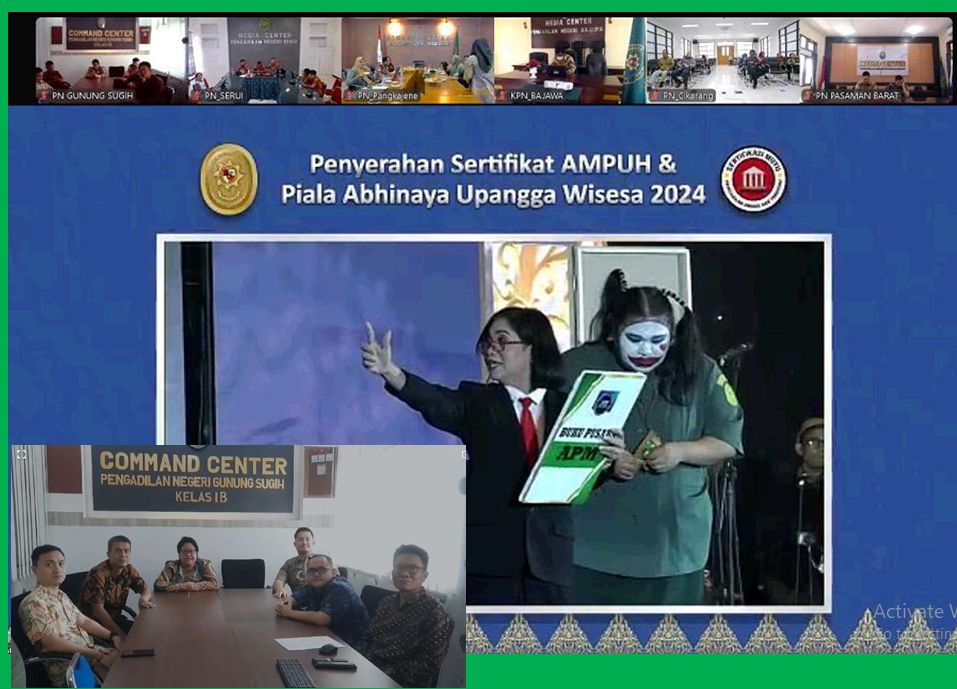 Penghargaan Abhinaya Upangga Wisesa Tahun 2024 - Pengadilan Negeri ...